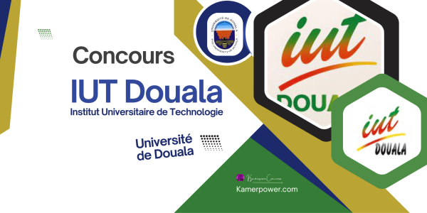 Concours IUT de Douala 3ème année 2026-2027 Université de Douala
