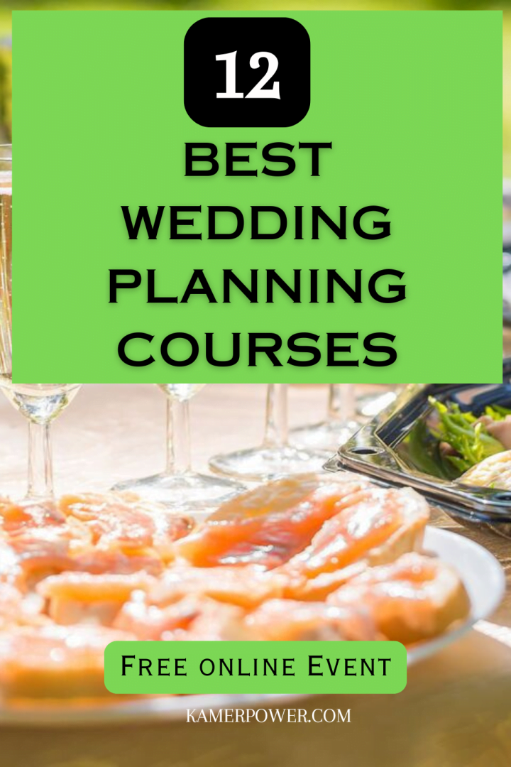 12 Best Wedding Planning Courses Free online Event 2026