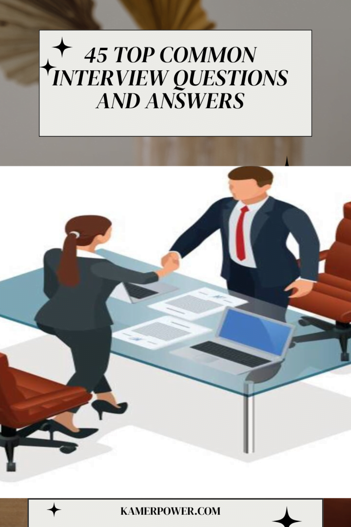 45 Top Common Interview Questions In 2025 [With Answers]