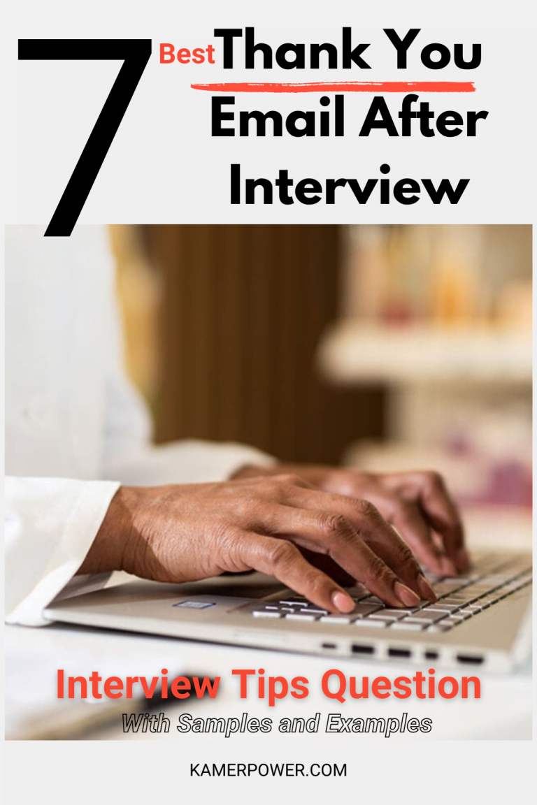 7 Best Thank You Email After Interview Samples and Example