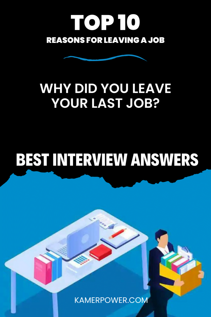 Why Did You Leave Your Last Job Best Answer | Top 10 Reasons For ...