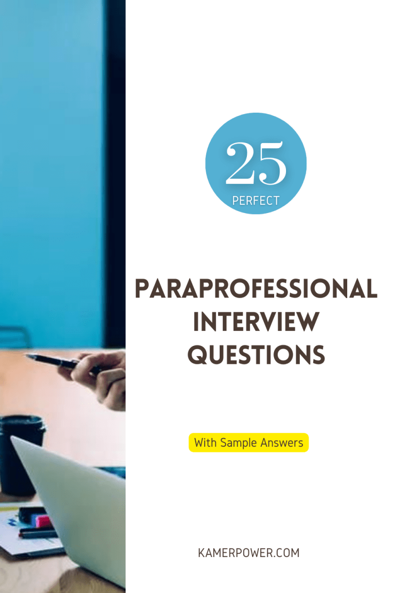 Top 25 Paraprofessional Interview Questions (With Sample Answers)