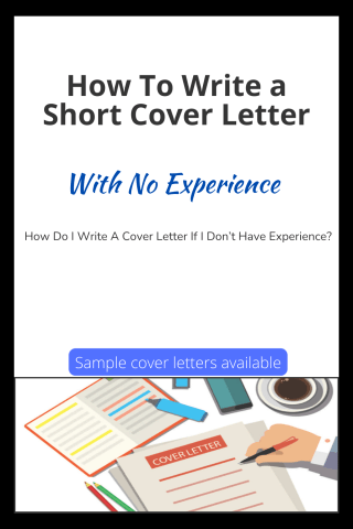 How To Write Short Cover Letter Sample With No Experience