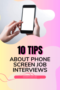 Tips About Phone Screen Interviews [Questions And Answers]