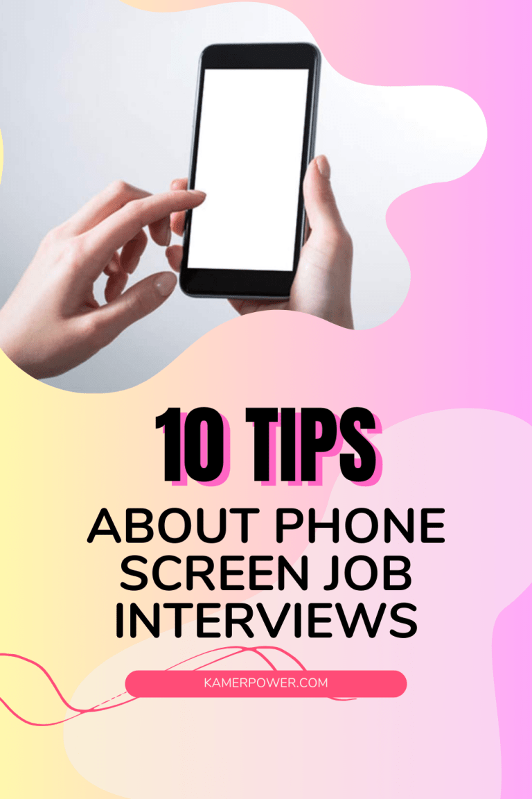 Tips About Phone Screen Interviews [Questions And Answers]