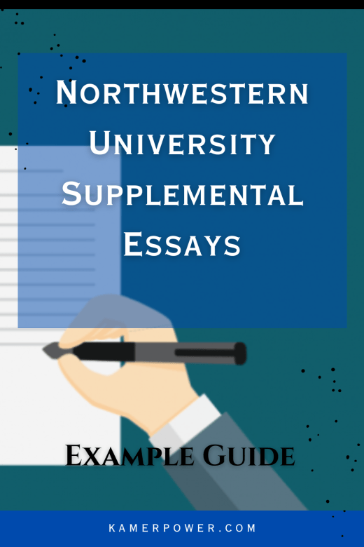 Northwestern University Supplemental Essays 2024 [Example Guide]
