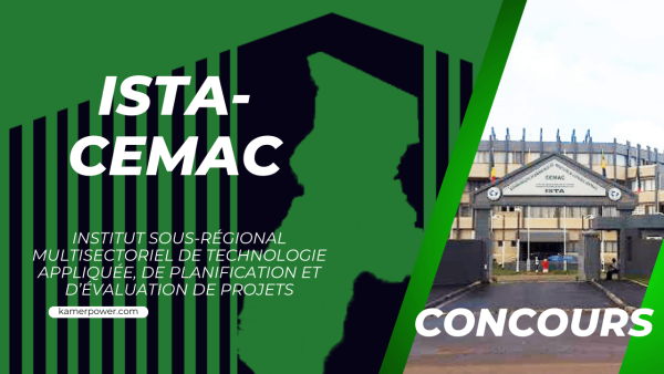 Concours professionnels d’entrée ISTA-CEMAC en Master 2025-2026